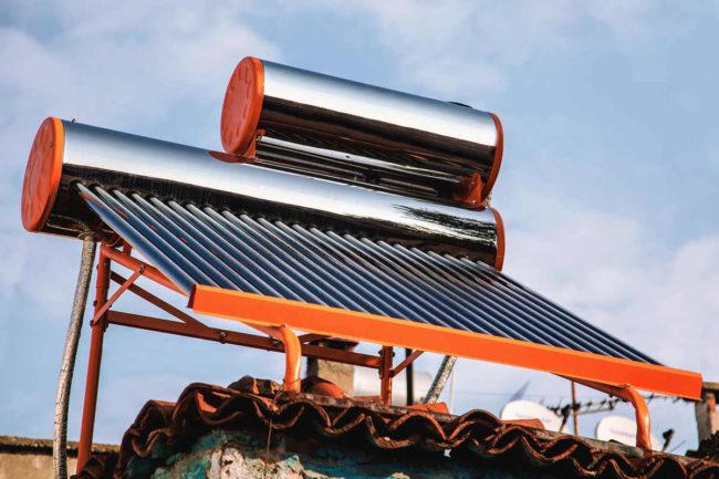 Solarheizung: Gartenhaus auch im Winter heizen